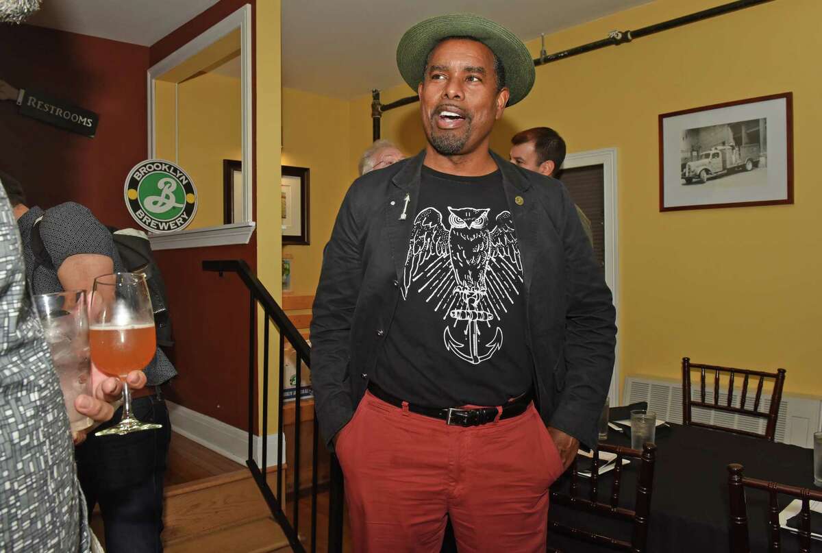 Brooklyn Brewing beer star Garrett Oliver shares wisdom at Troy event