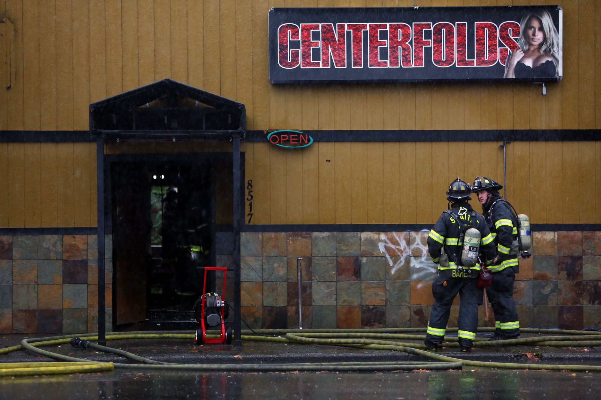 Investigation underway after fire at Ballard-area strip club