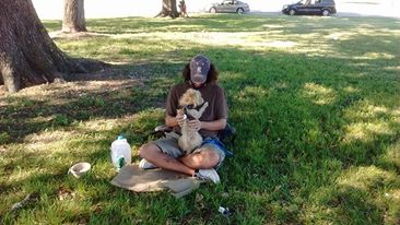 Huntsville woman helps homeless man get his beloved dog out of the pound