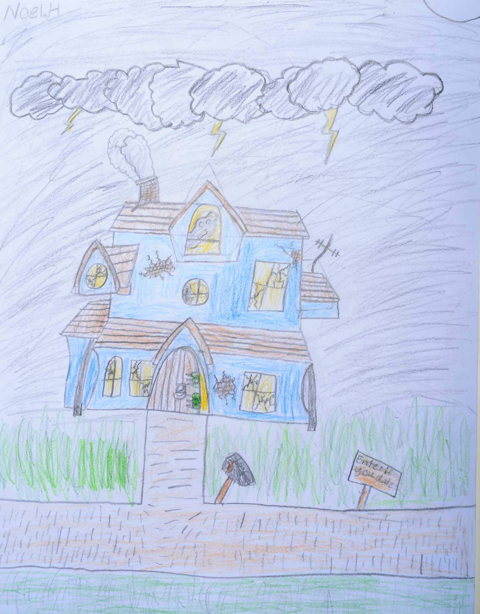 Scary Picture contest entries from area elementary school students (Part 2)