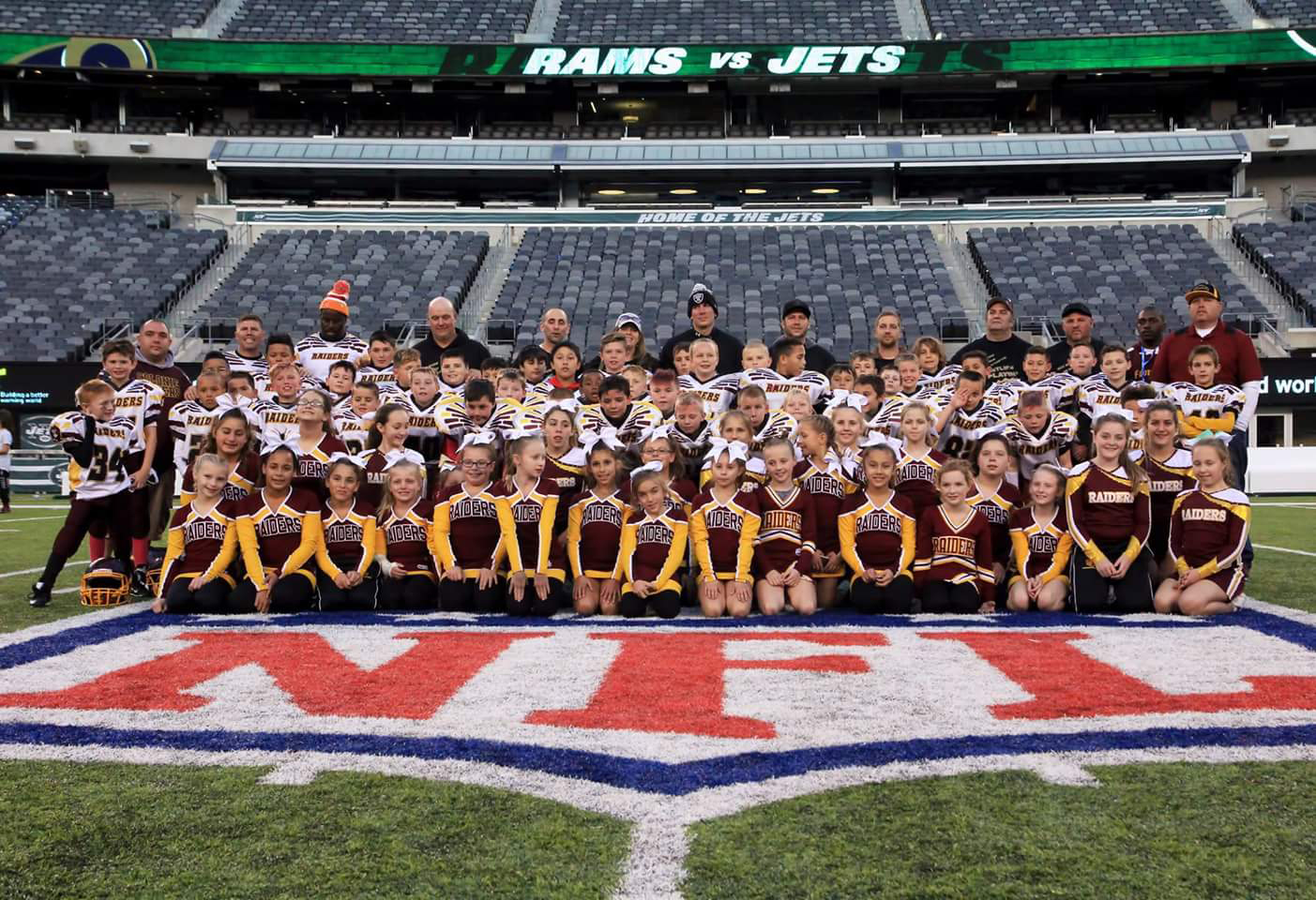 Youth Sports: Colonie Pop Warner teams play at MetLife Stadium after ...