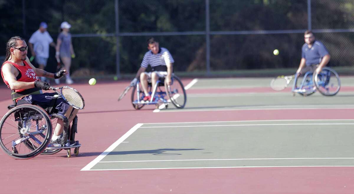 Wheelchair tennis a love game for many