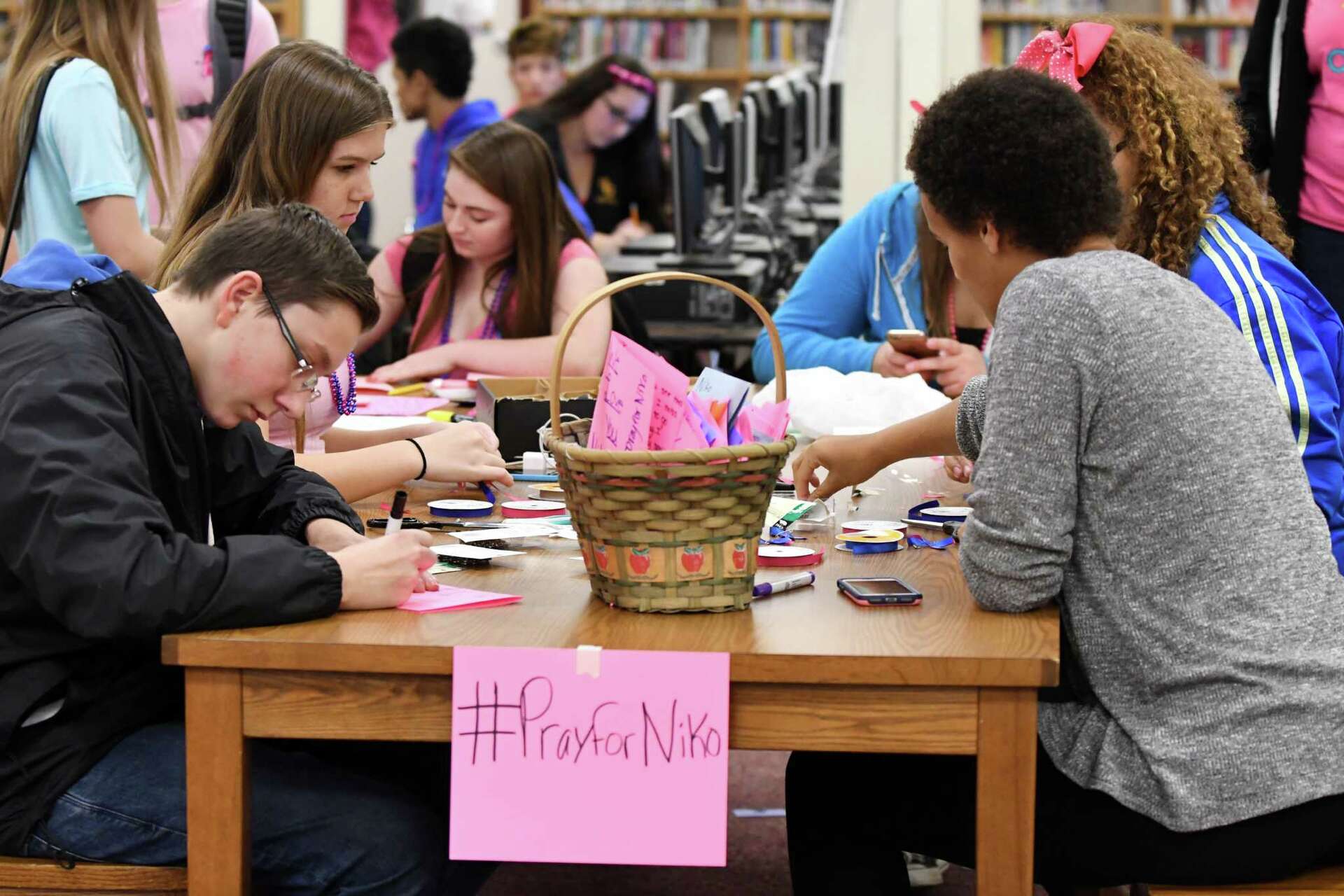 Colonie High students unite to help Niko Dinovo after fiery crash