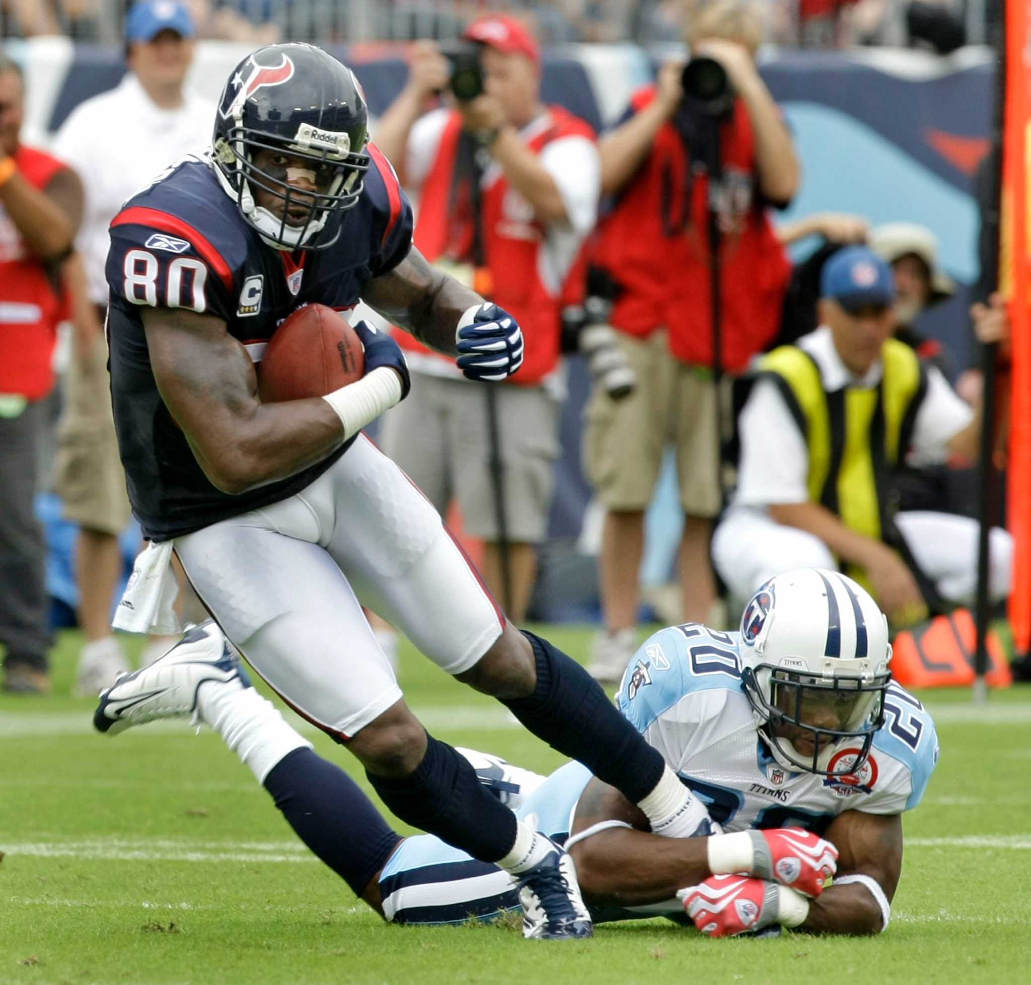 Andre Johnson catches loads of accolades after ending 14-year career