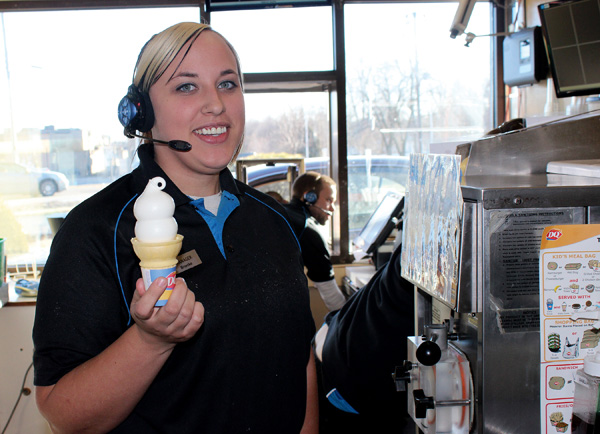 Manager now the queen of Dairy Queen