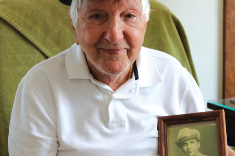 Glider pilot had luck on his side