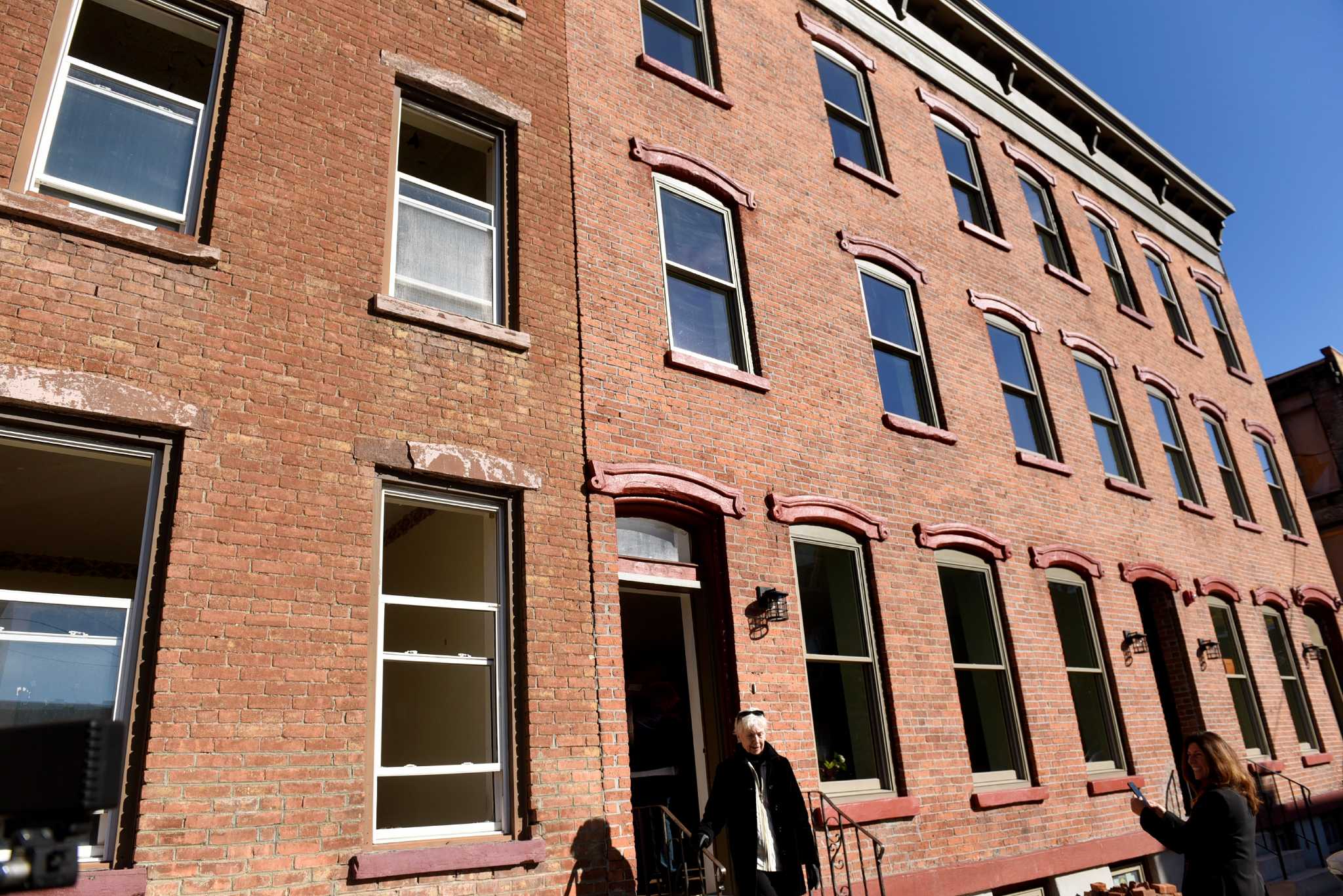 Photos: Troy building rebounds from fire