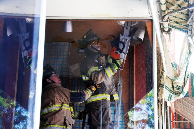 Imber's damaged in morning fire