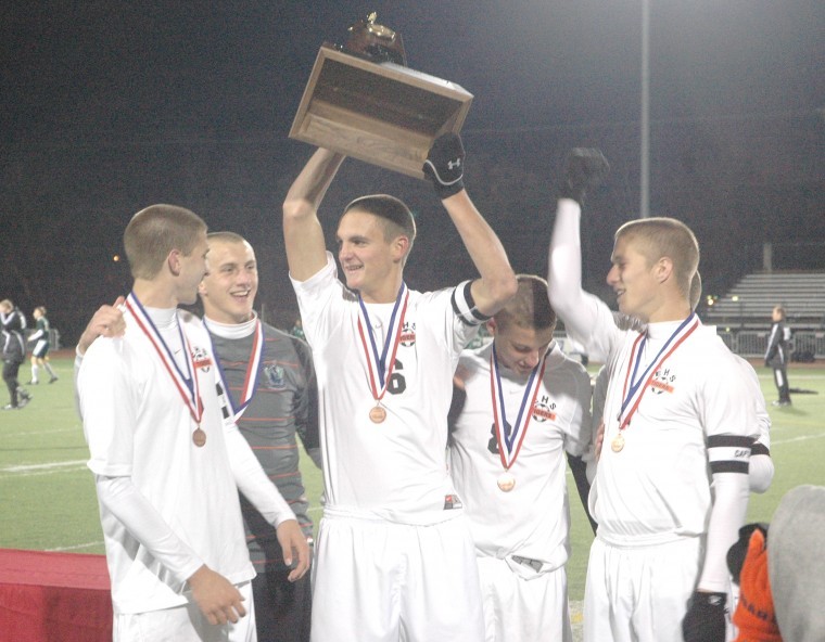 HALL OF FAME BOUND: Fink was in the middle of Edwardsville's success