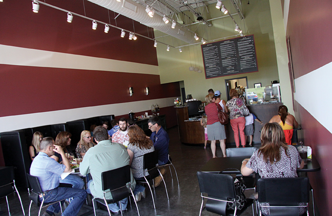 Teaspoons Cafe serves relaxation