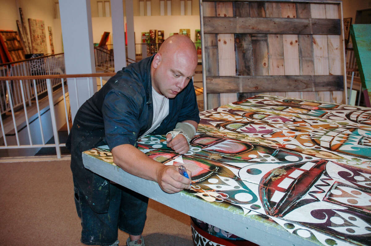 Solo art show at Empire State Plaza features local artist Phil Frost