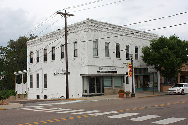 Blickle Building rises after the 1889 fire