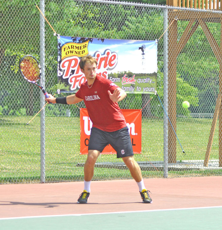 TENNIS: Koch takes first place in wild card