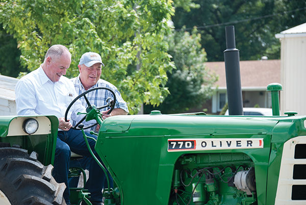 Farm Service Administrator visits area