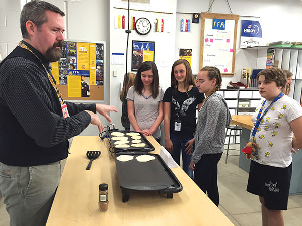 Students learn bread basics