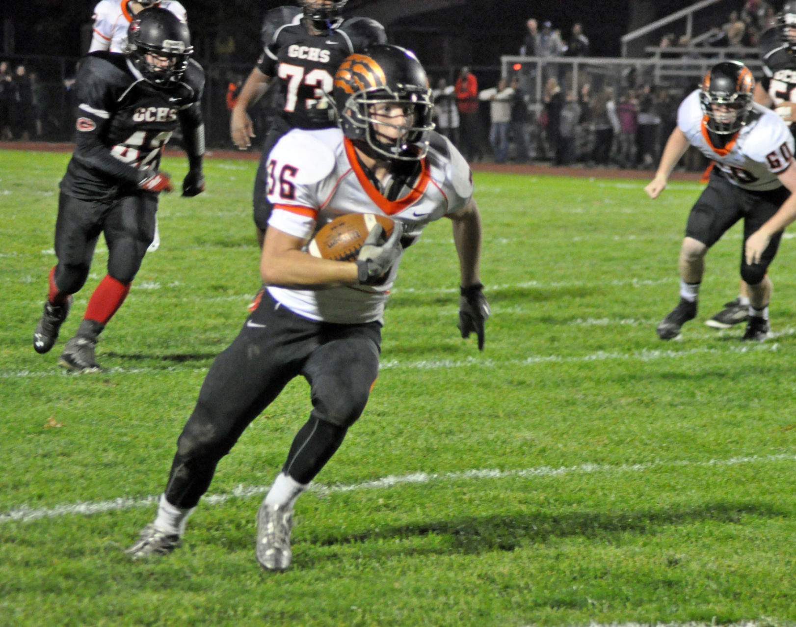 FOOTBALL: Tigers are dominant in win over Warriors