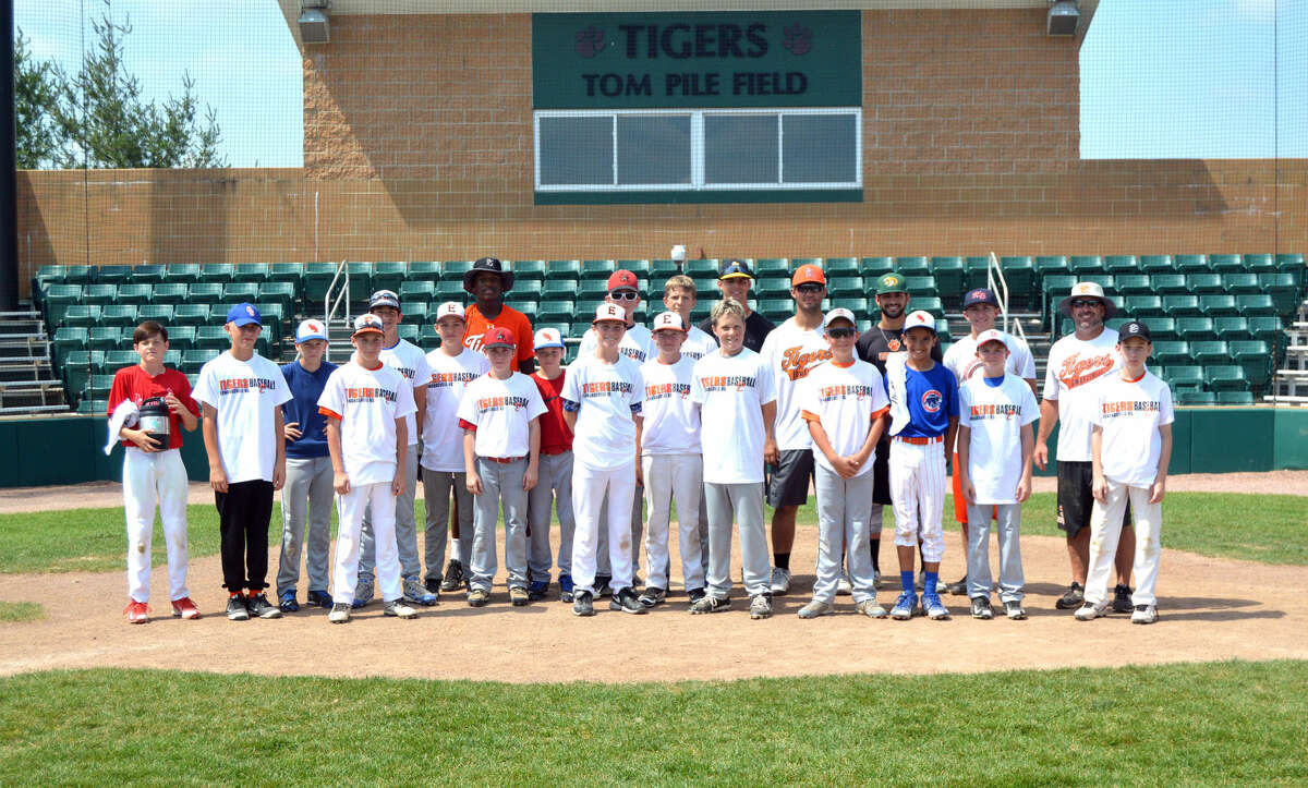 BASEBALL: Tiger summer camp has strong turnout