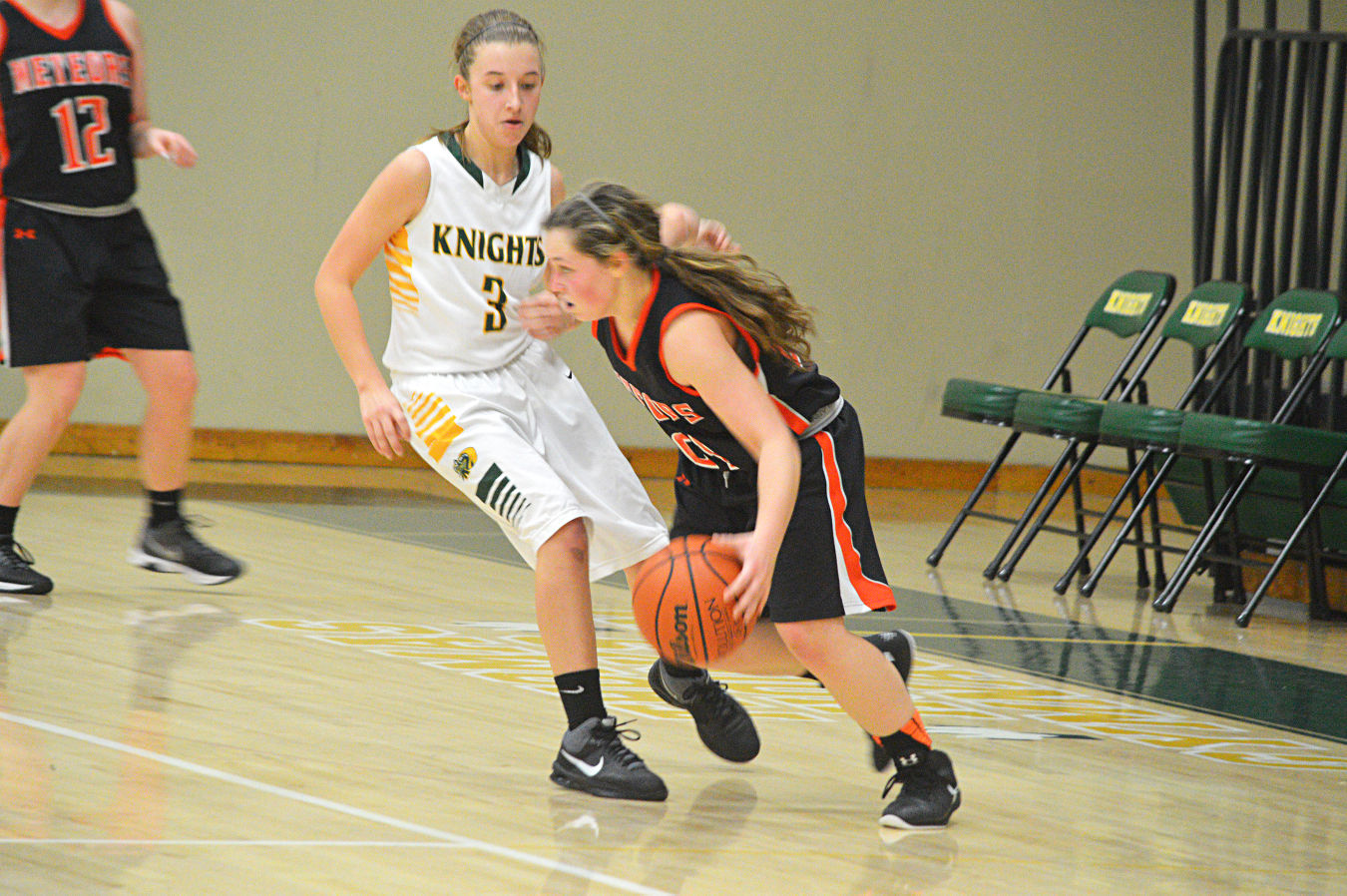 GIRLS' BASKETBALL: Defense helps lift Knights to win