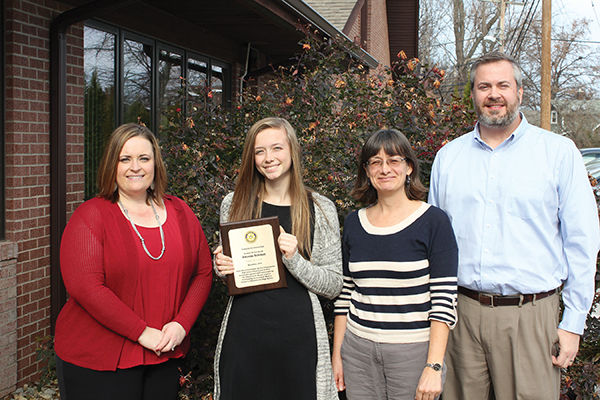 Schmidt earns Rotary Club recognition