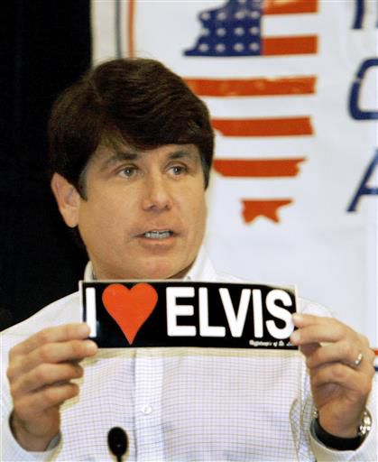 Love him tender: Blagojevich still Elvis fanatic in prison
