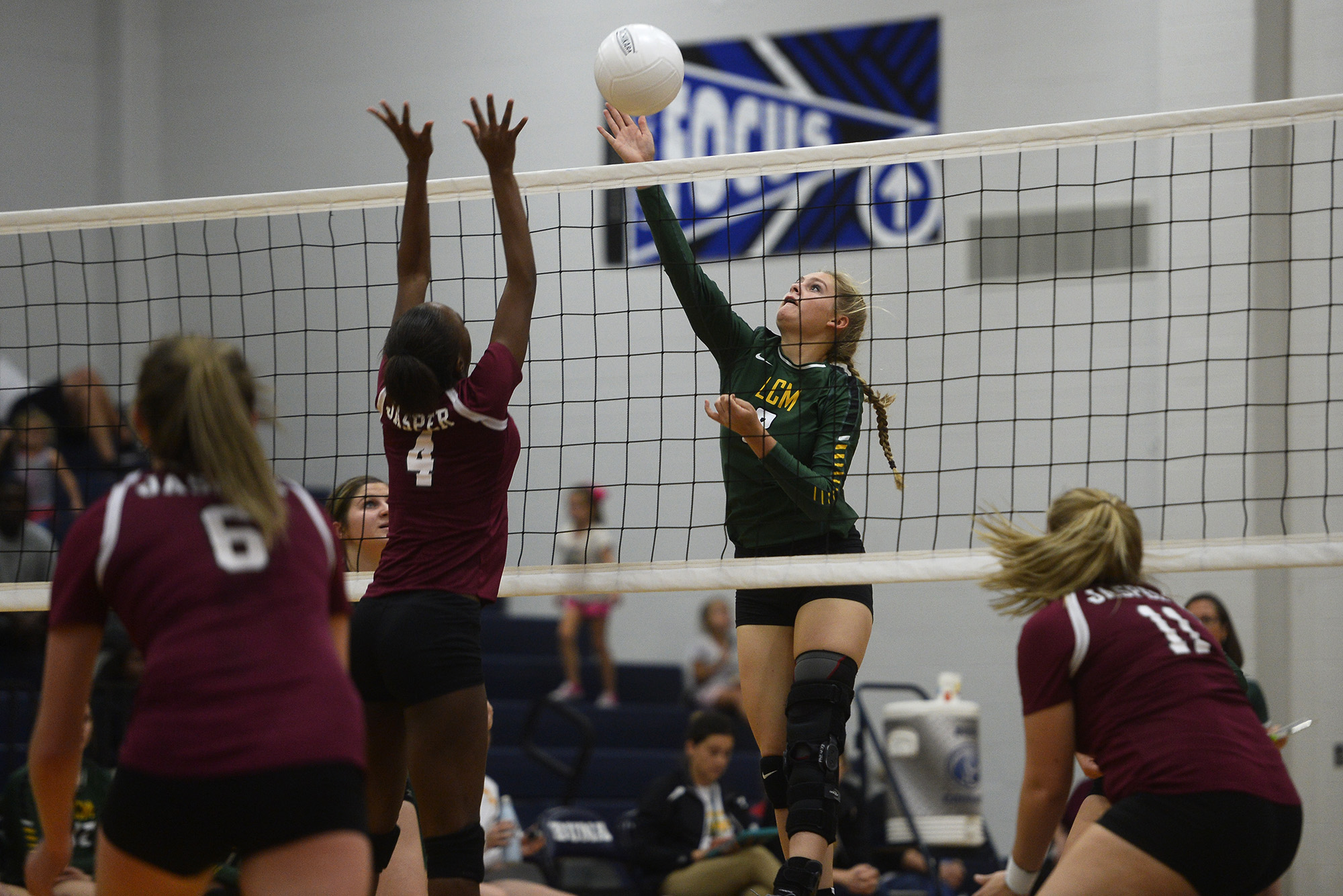 LC-M sweeps Jasper in first round of volleyball playoffs