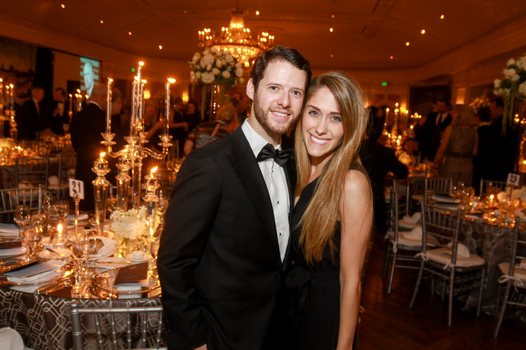Rice University President David Leebron and first lady Y. Ping Sun ...