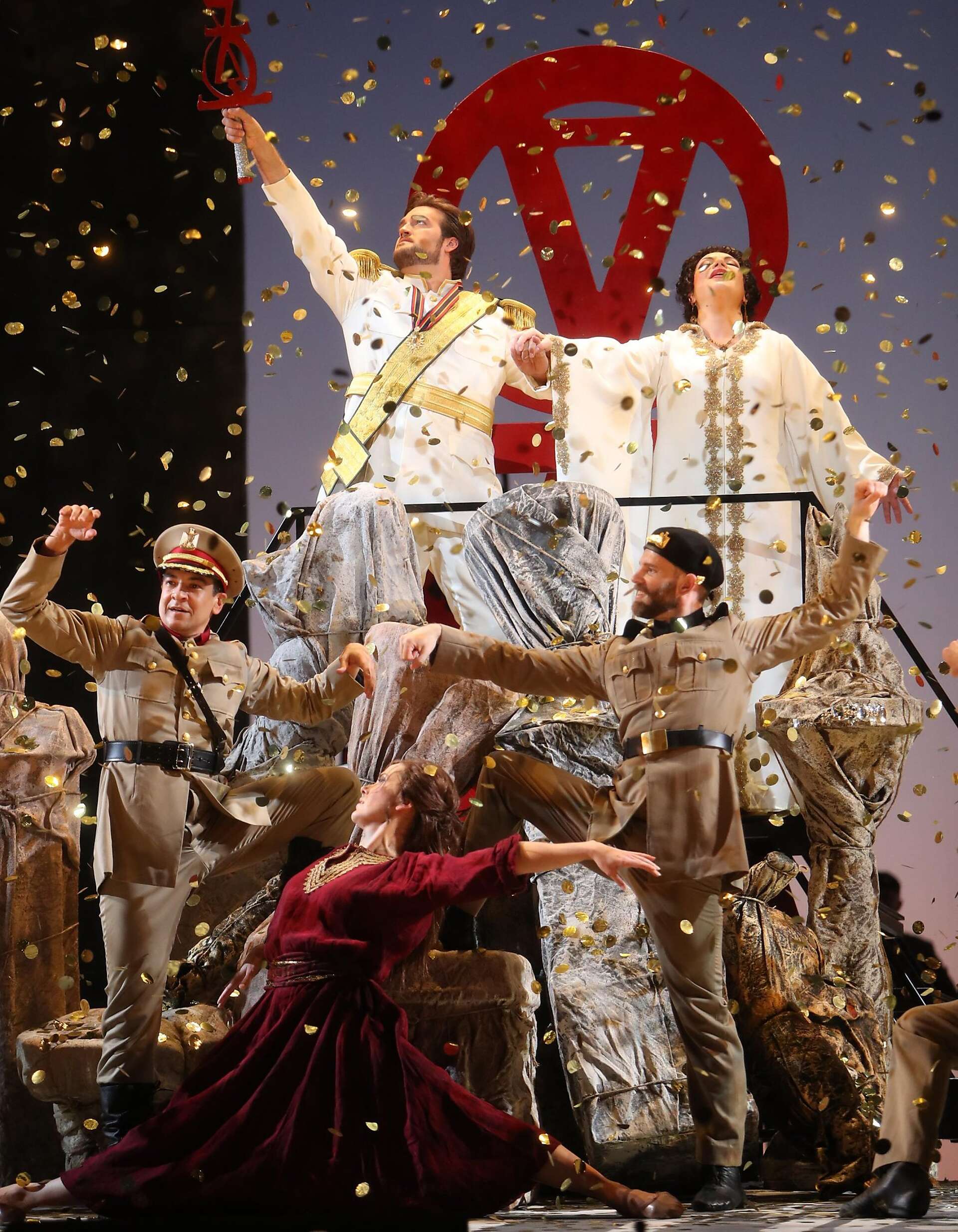 Street artist Retna brings outlaw sensibility to Opera’s Aida