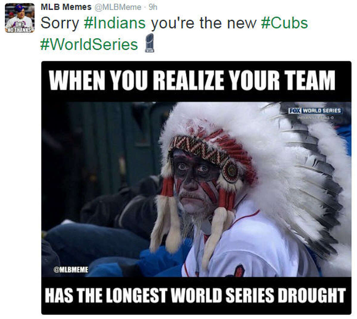 Chicago Cubs World Series memes toast Game 7 win, curse's end