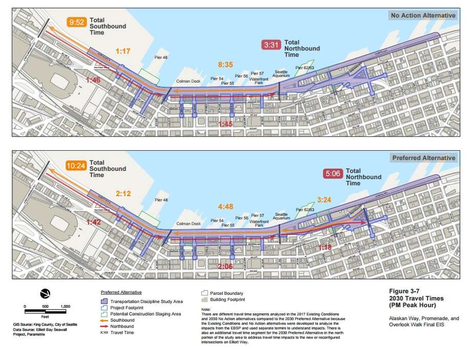 After the viaduct: More waterfront traffic - seattlepi.com