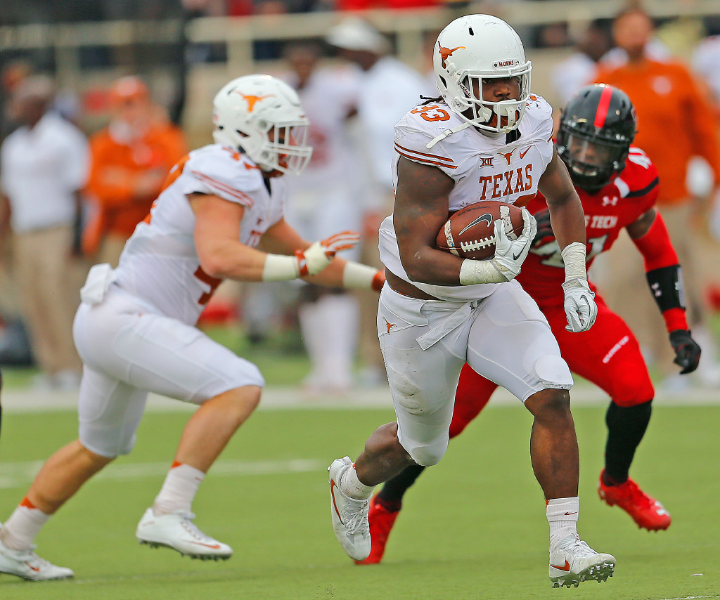 LEROY: Texas RB Foreman runs wild on porous Tech defense