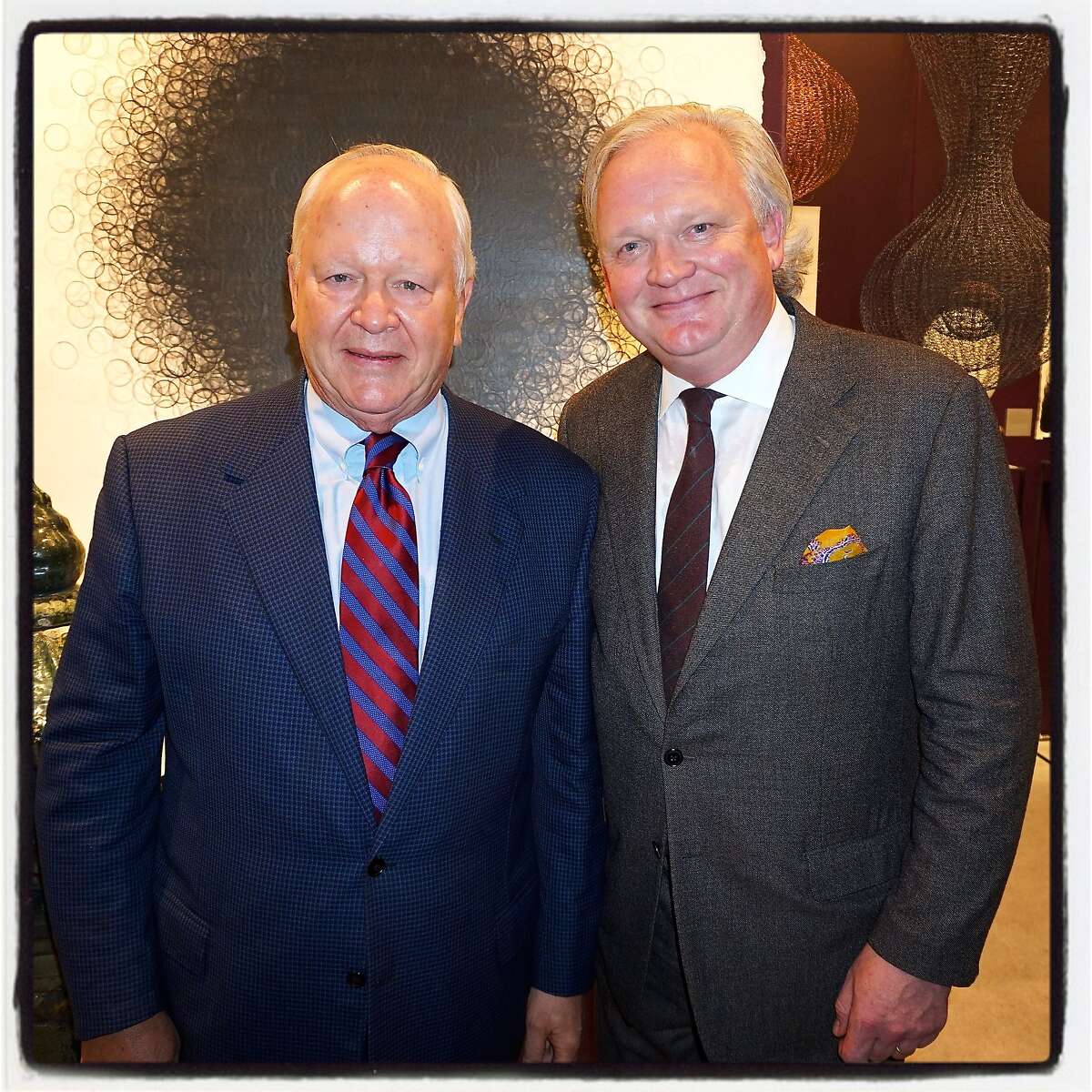 Big love for co-founder of San Francisco art & antiques show