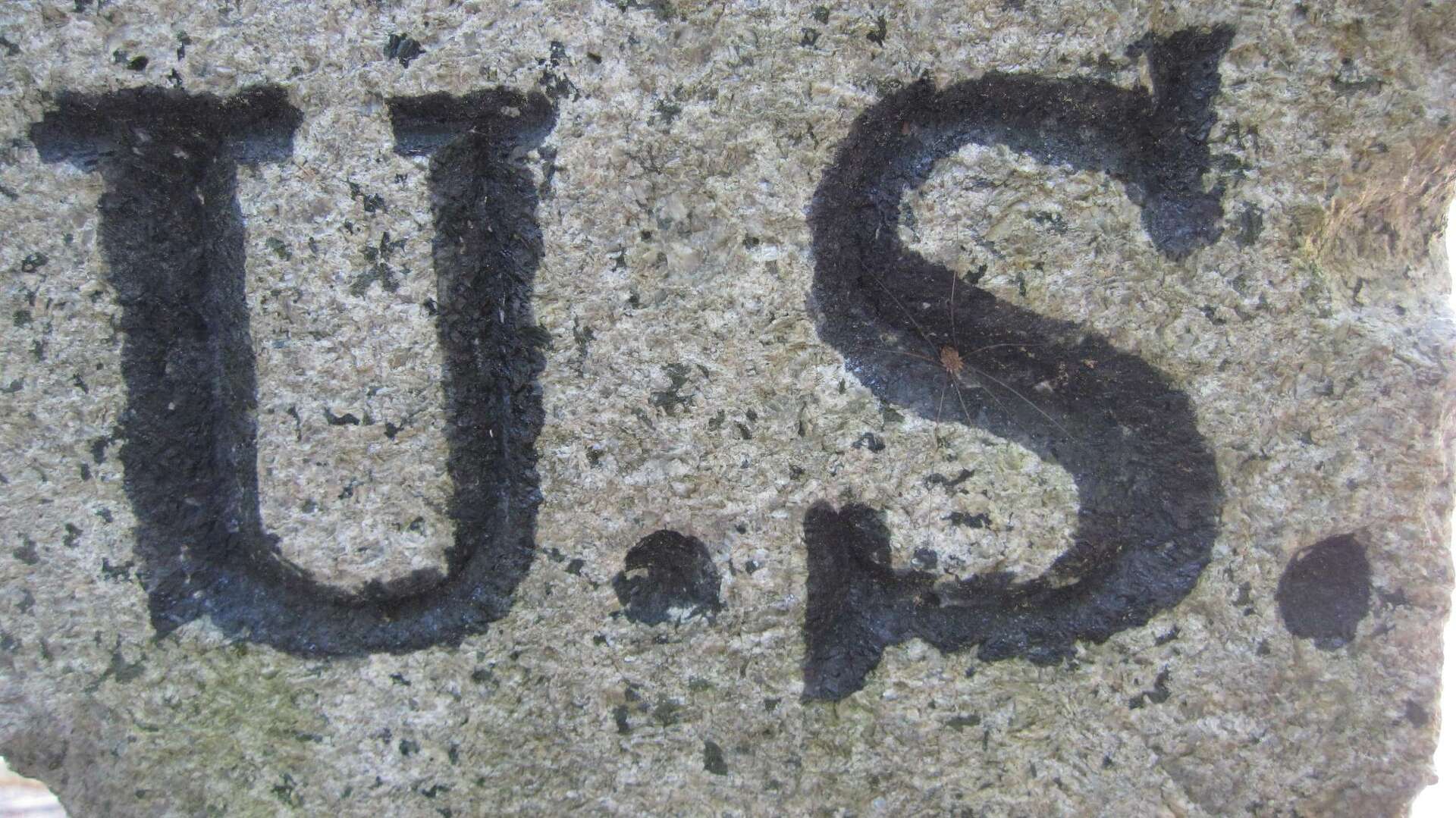 See the last remaining international boundary marker for the Republic ...