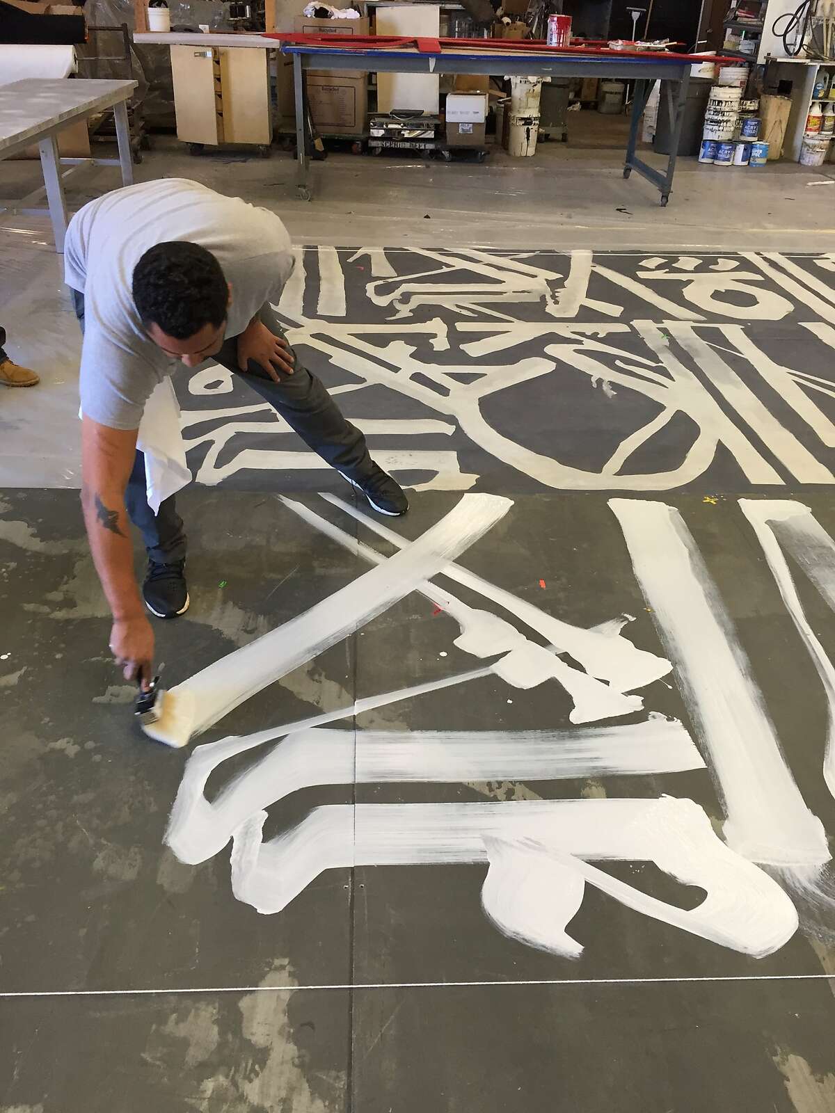 Street artist Retna brings outlaw sensibility to Opera’s Aida