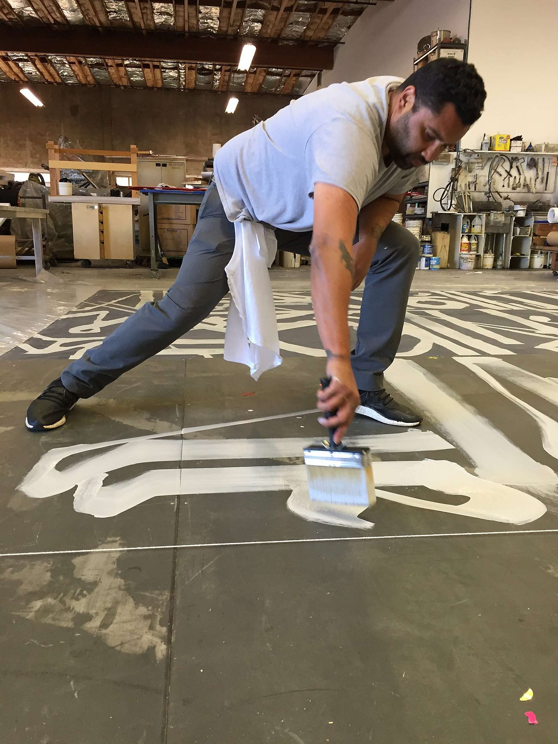 Street artist Retna brings outlaw sensibility to Opera’s Aida