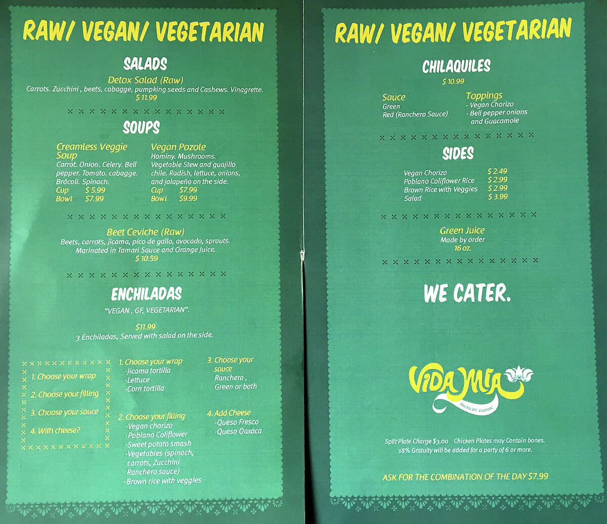 Vegan-Mex? Vida Mia's got it