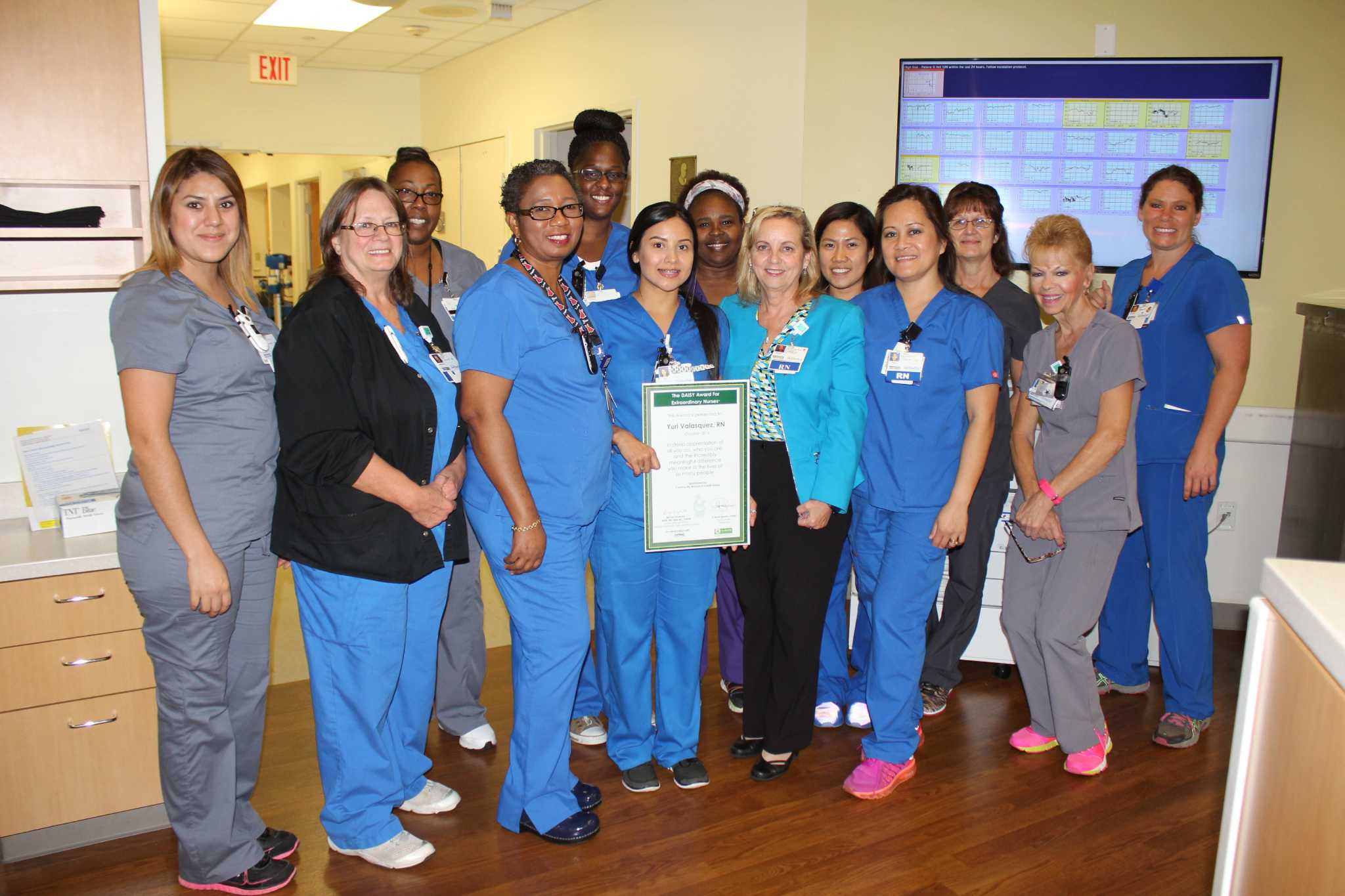 Nurses honored with DAISY Awards at Houston Methodist San Jacinto Hospital