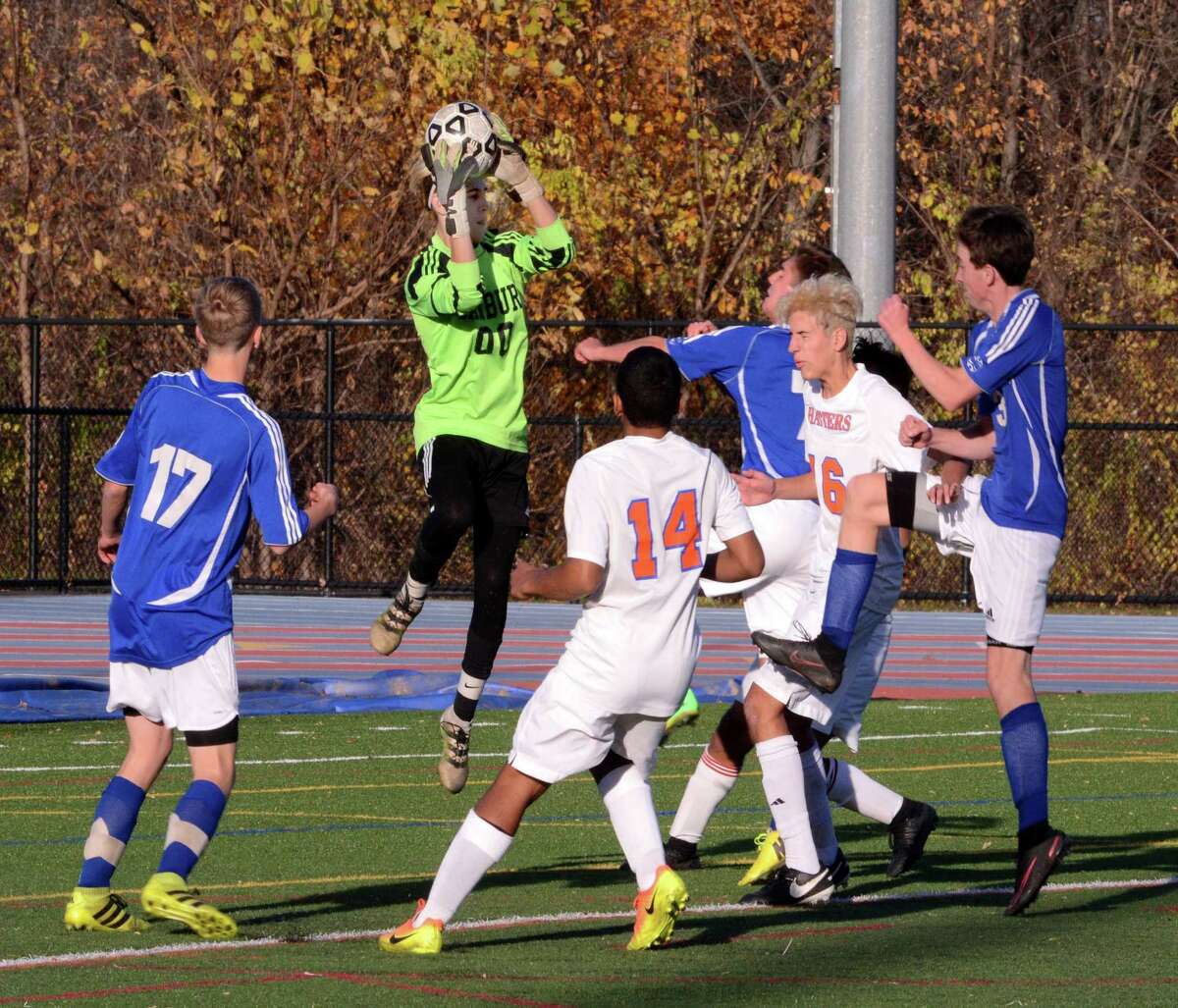 Danbury boys soccer ousts Ludlowe