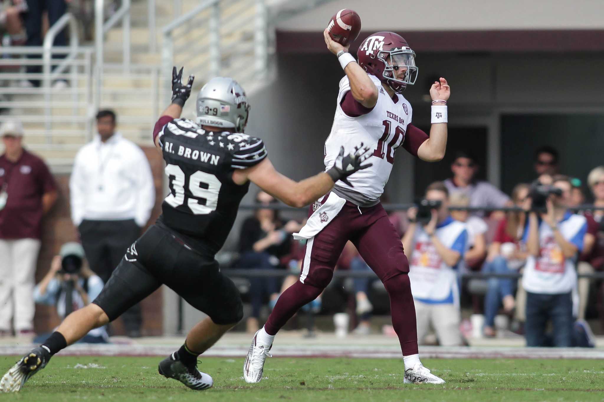 A&M turns to Jake Hubenak with Trevor Knight out for season