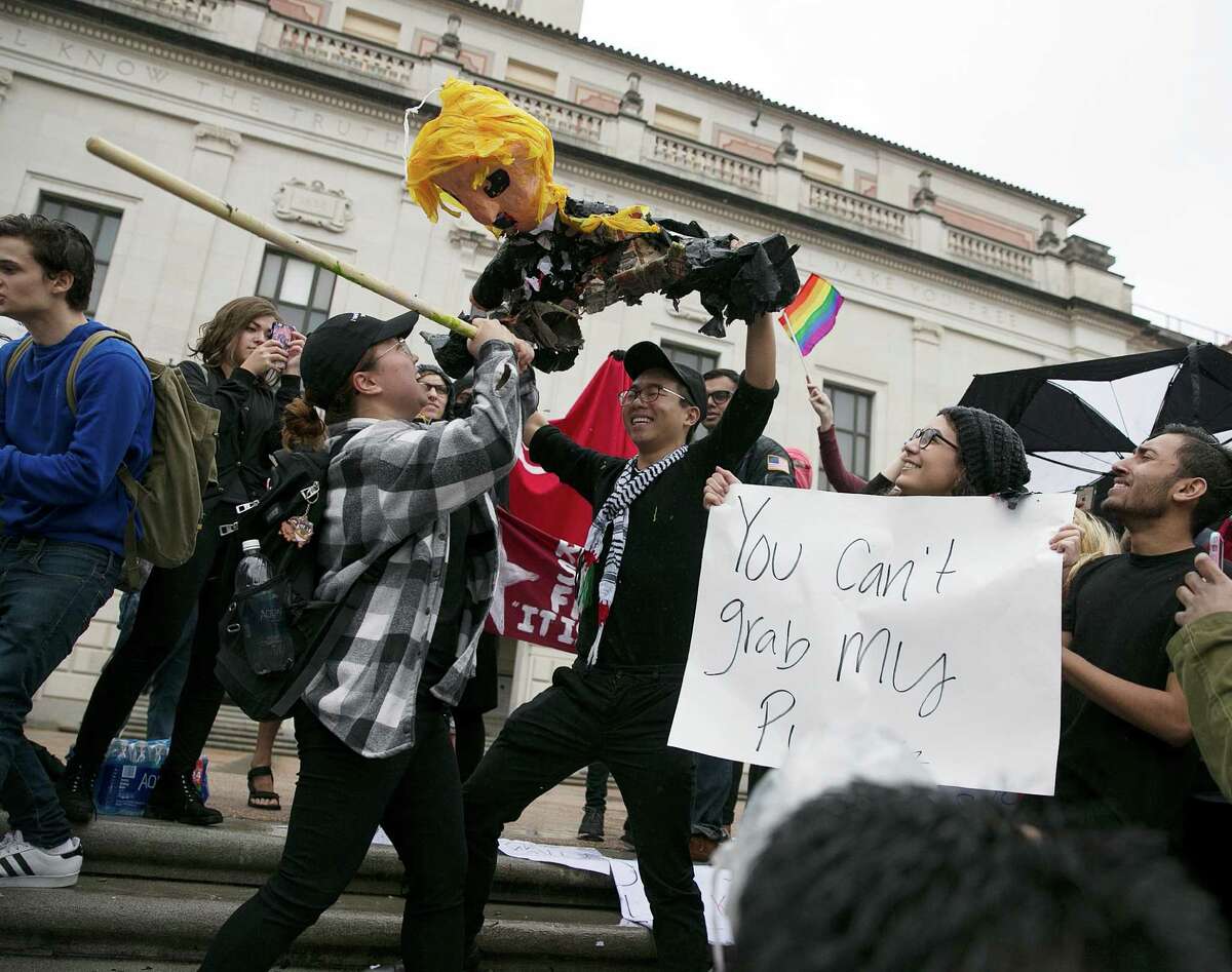 6 arrested during Donald Trump protest in Austin