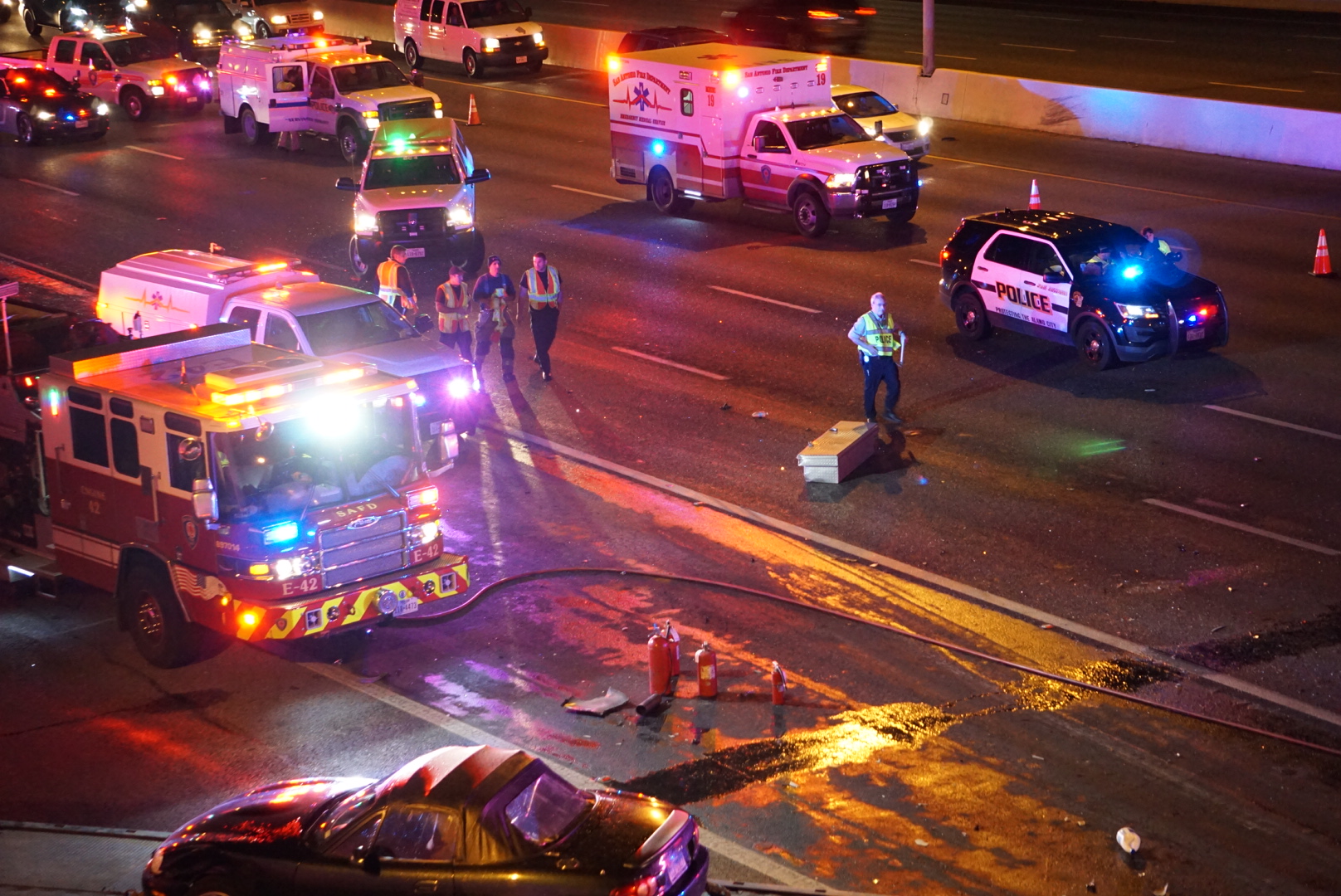 Major accident leaves one dead on Northwest Side highway