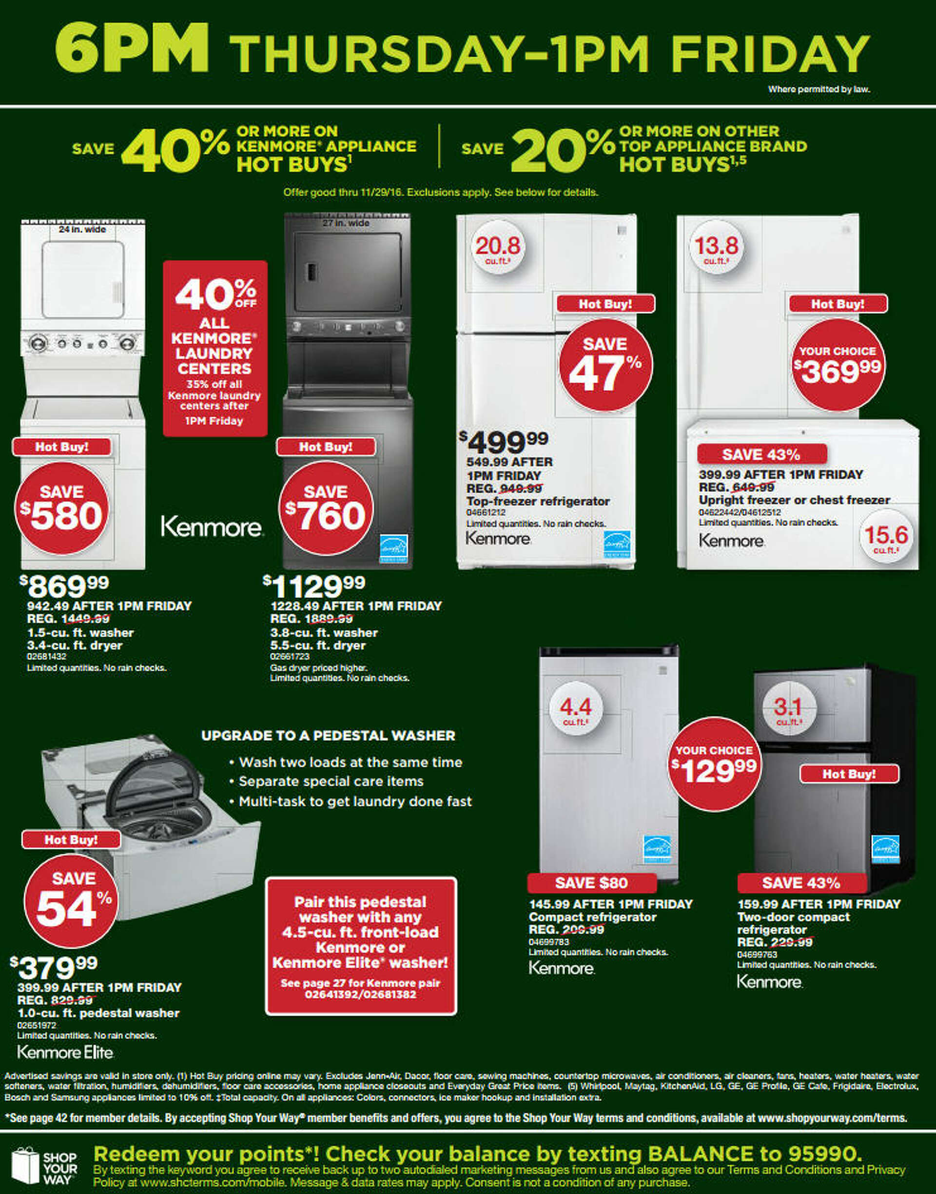 Sears Black Friday 2016 Doorbuster ad circular released (see all 48 pages)