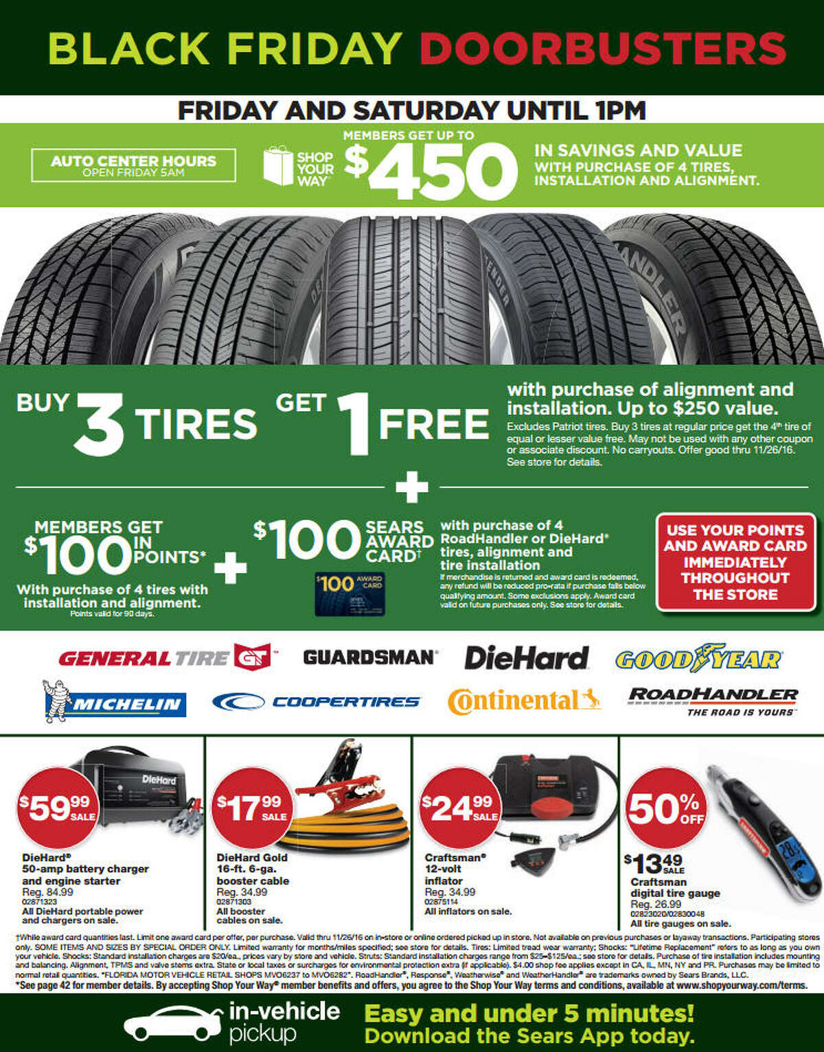 Sears Black Friday 2016 Doorbuster ad circular released (see all 48 pages)