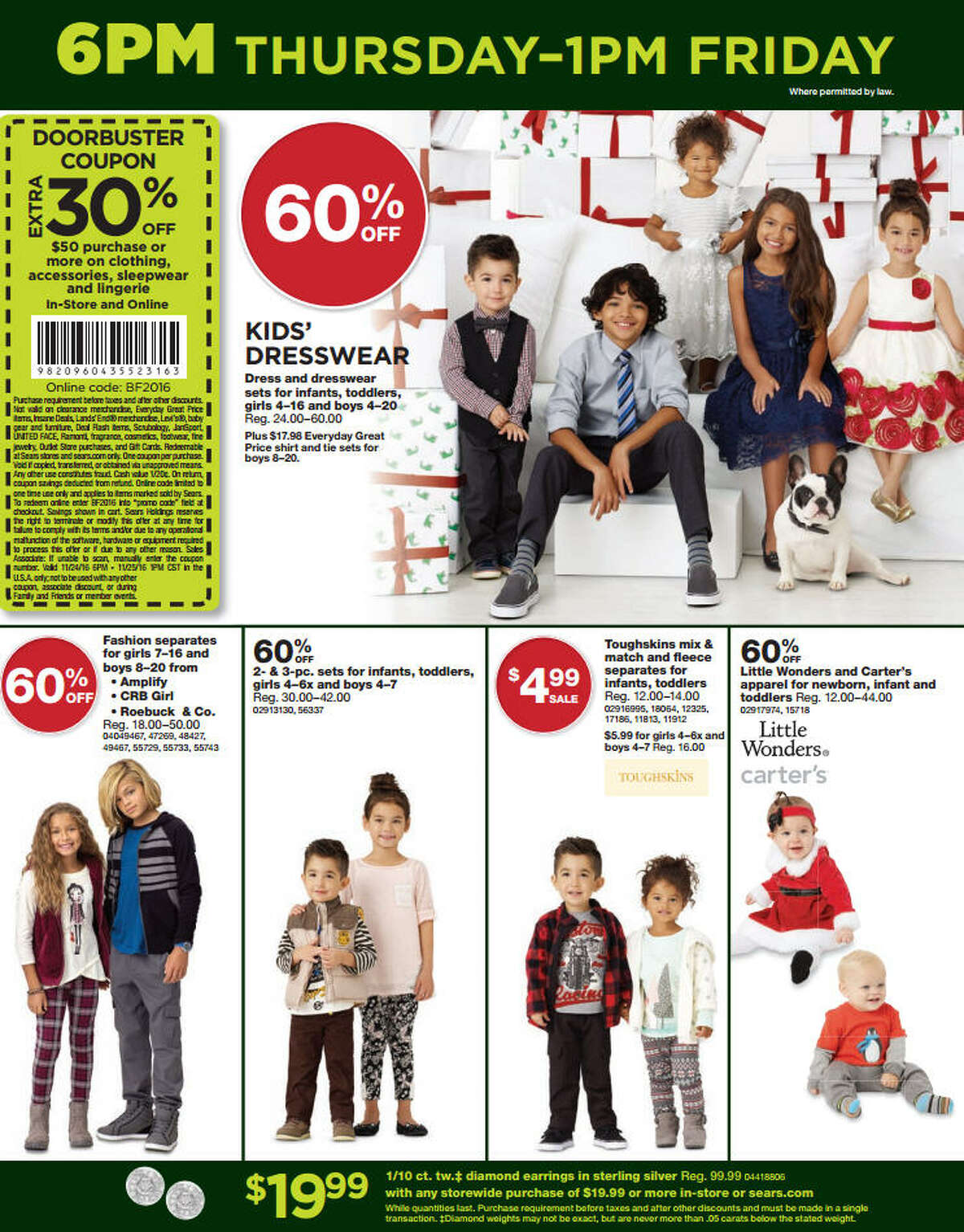 Sears Black Friday 2016 Doorbuster ad circular released (see all 48 pages)