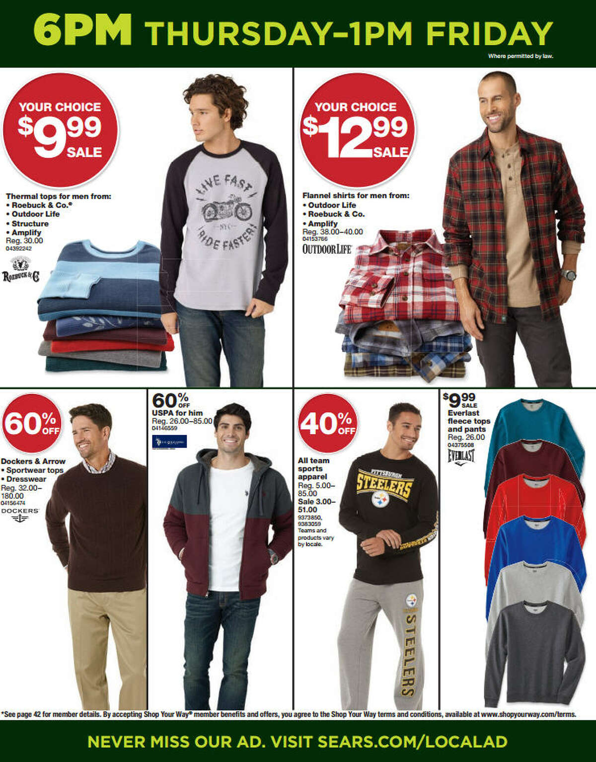 Sears Black Friday 2016 Doorbuster ad circular released (see all 48 pages)