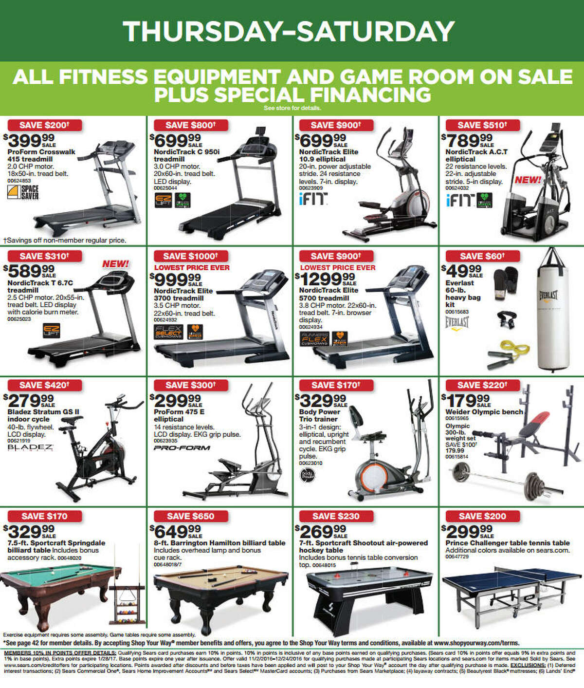 Sears Black Friday 2016 Doorbuster ad circular released (see all 48 pages)