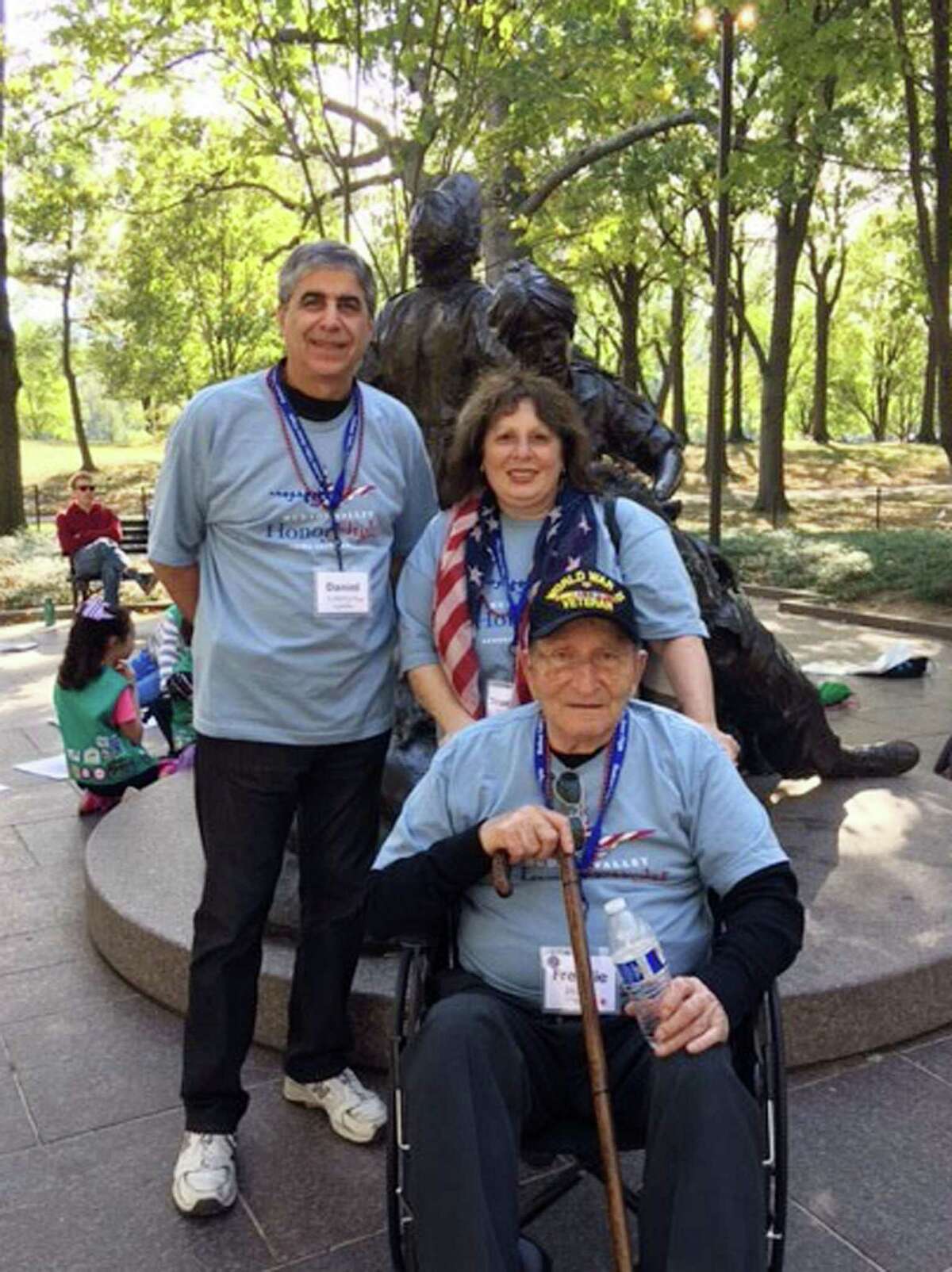 Greenwich WW II vet gets honored for service