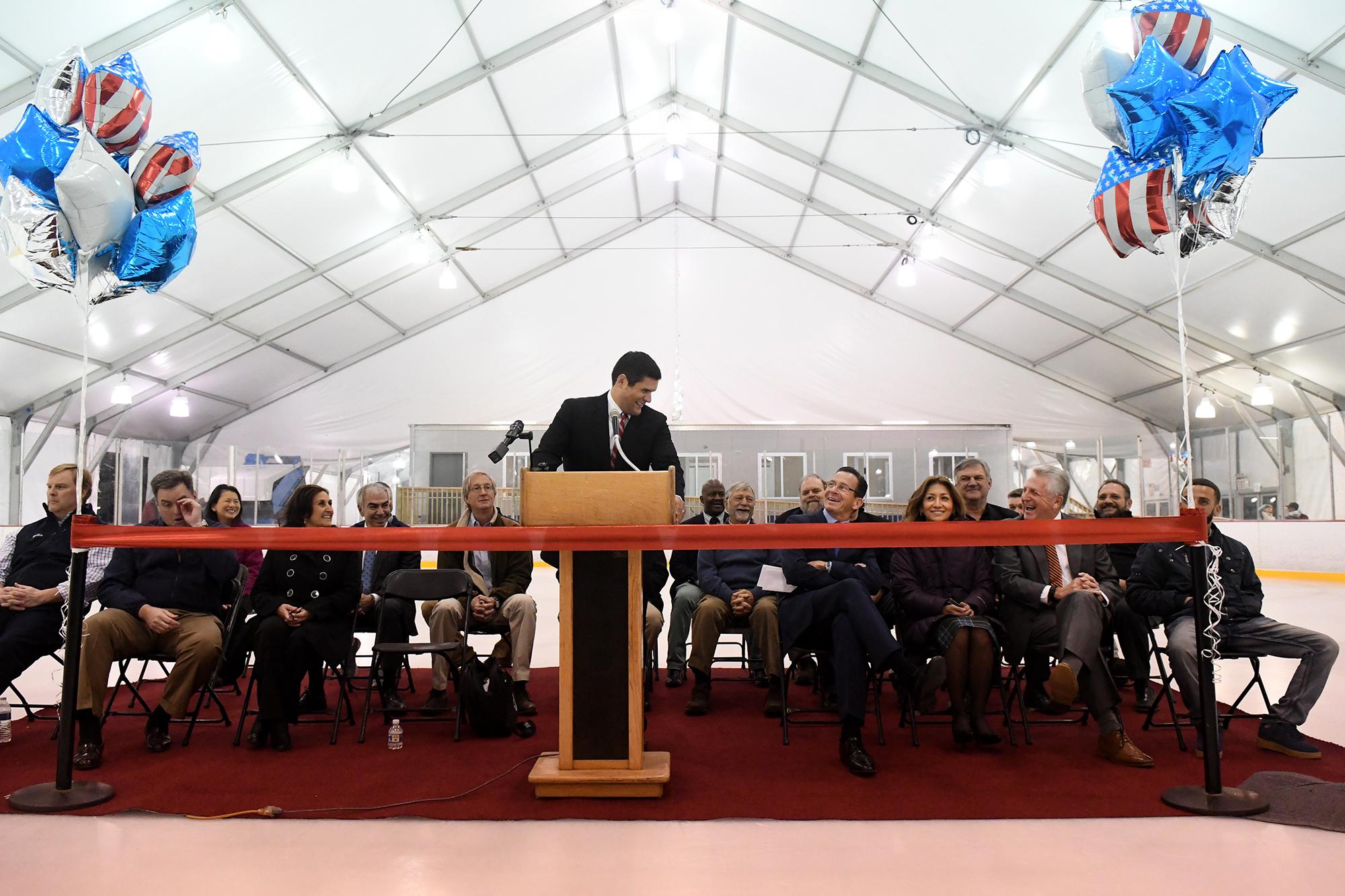 Norwalk welcomes twin ice rinks