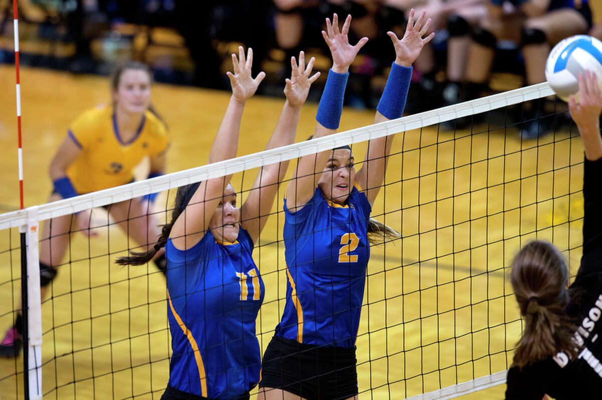 Repeat performance: Midland High volleyball rallies yet again, wins ...