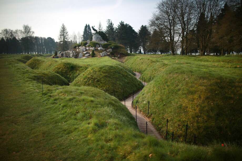 How World War I's bloodiest battlefields look 100 years later ...
