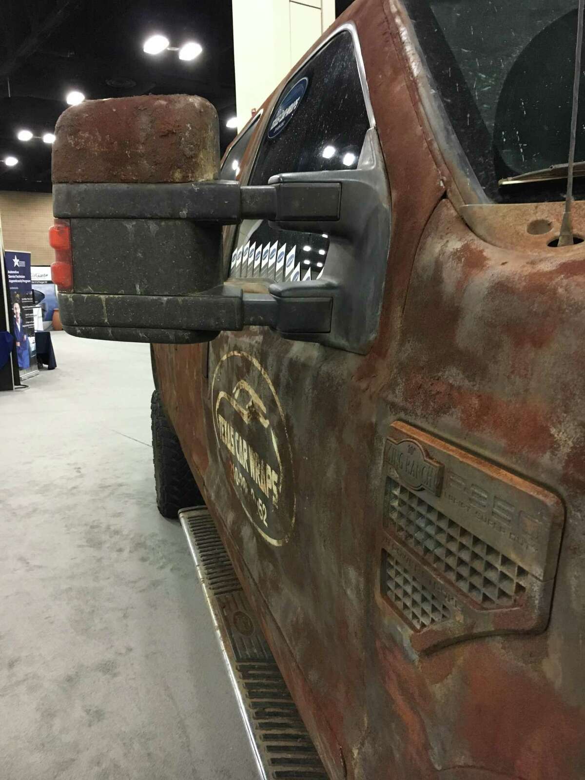 “Rust wraps” on display at San Antonio Auto & Truck Show